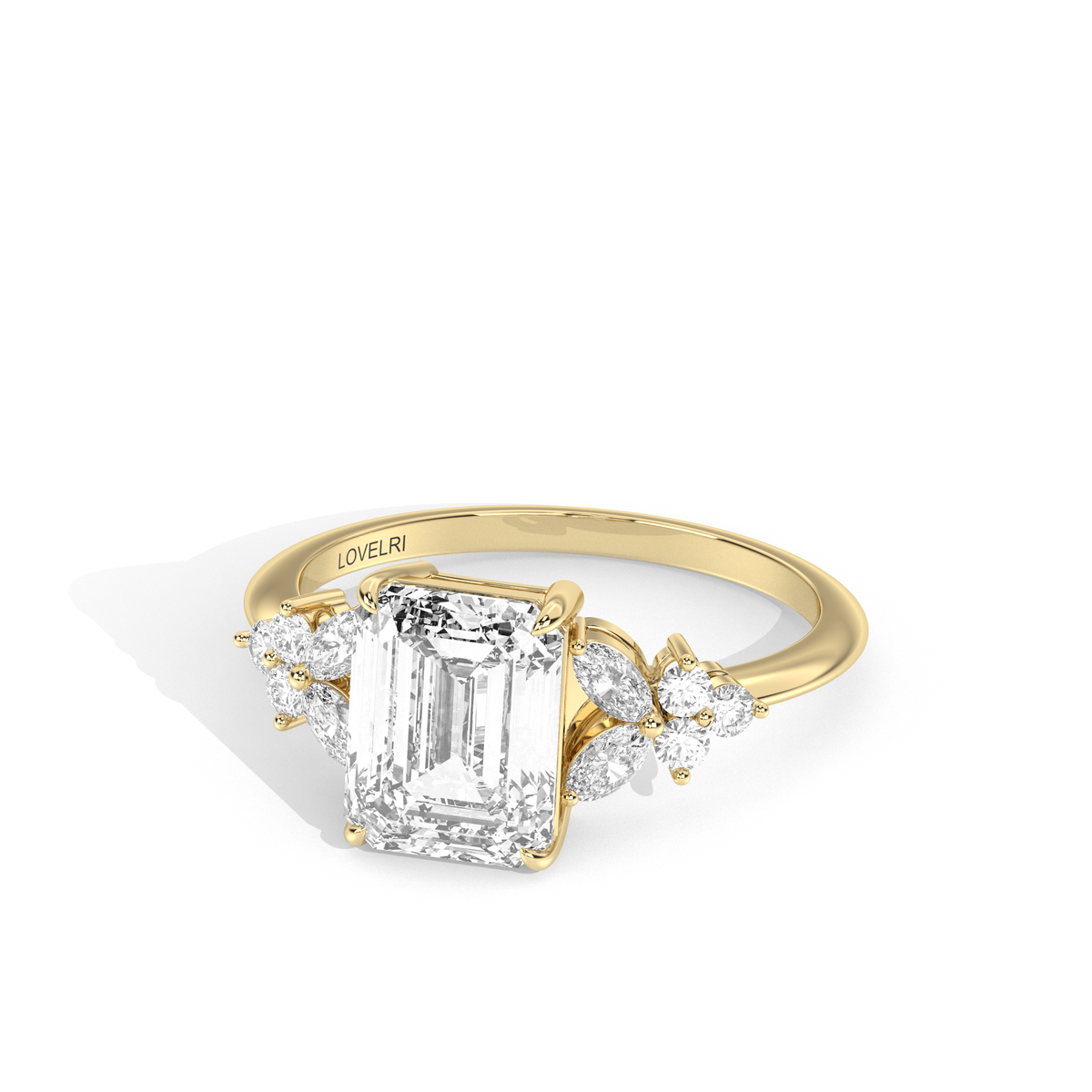 Get Monaco Ring Elegant Gold Masterpiece | Lovelri